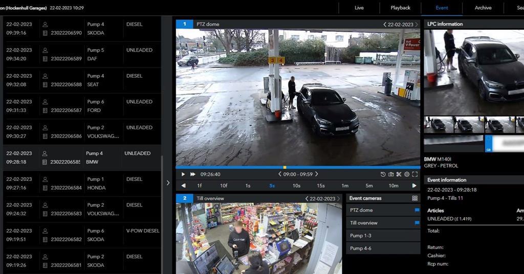 New partnership syncs till-point data with CCTV and ANPR footage | News ...