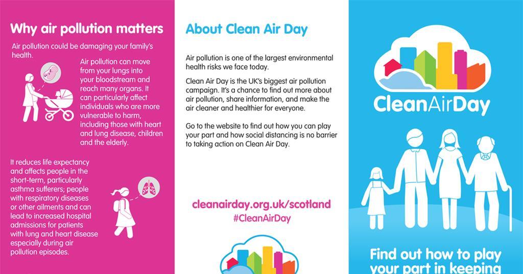 Clean air campaign encourages Scottish motorists to give up driving ...