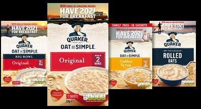 Quaker Oats campaign urges the nation to kickstart 2021 | Product News ...
