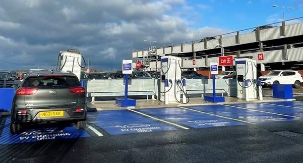 BP Pulse opens new electric vehicle charging hub at Gatwick parking ...