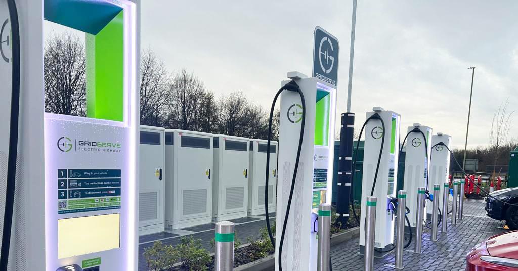 Gridserve opens electric ‘super hub’ at 160-acre Solstice Park development | News | Forecourt Trader