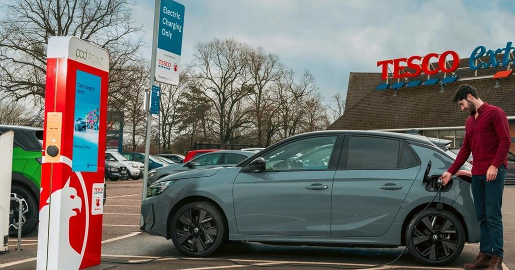 Tesco allows drivers to collect Clubcard points when charging EVs ...