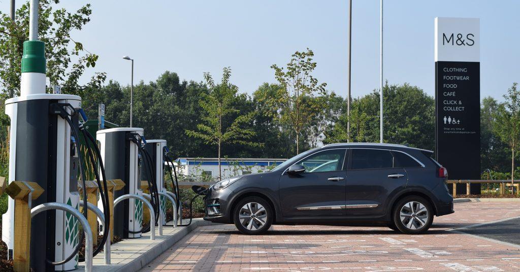 BP Chargemaster and M&S trial electric vehicle rapid charging at M&S ...