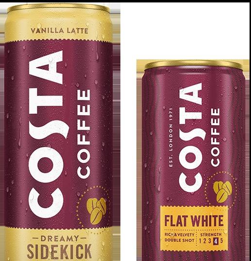 Costa Coffee adds two new variants to its RTD range | Product News ...