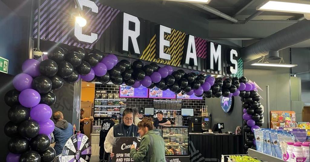Top 50 Indie gets first forecourt Creams Café | News | Forecourt Trader