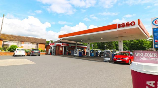 Large Esso forecourt with Spar store let by Christie & Co | News ...
