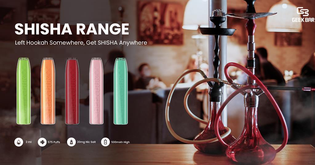 PRODUCT NEWS: Geek Bar launches shisha vape range | Product News ...