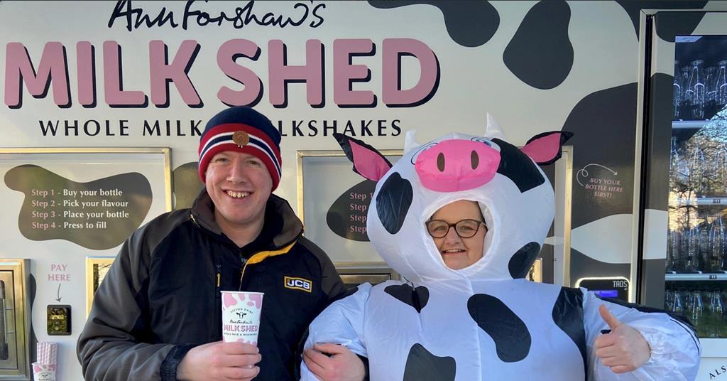 Spar Derwent forecourt gets Milk Shed vending machine | News | Forecourt Trader