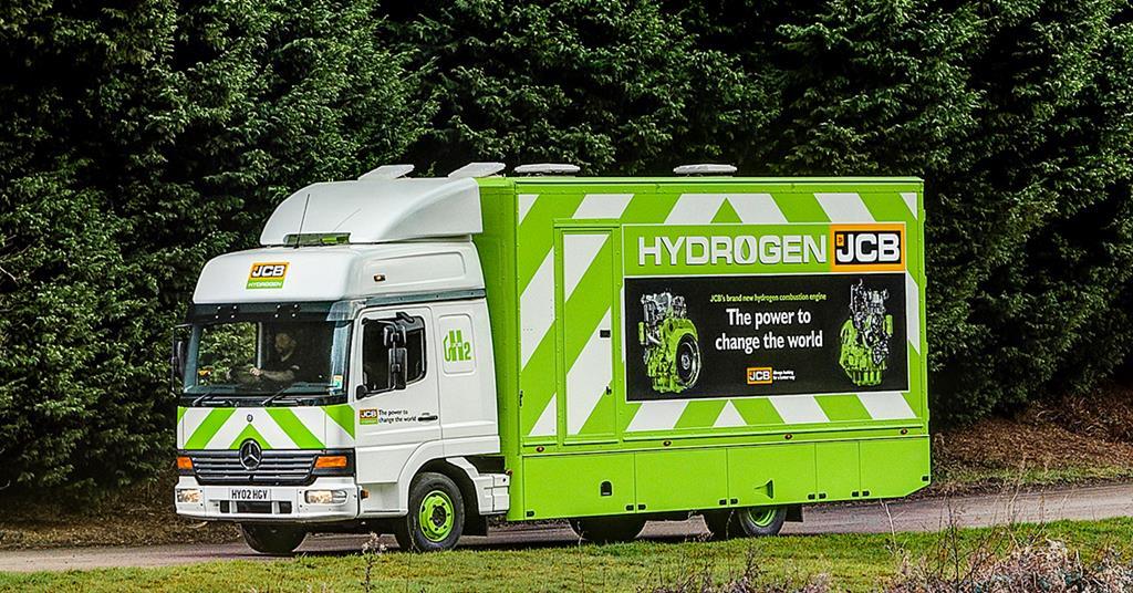 JCB proves appeal of hydrogen combustion technology with retrofit truck ...