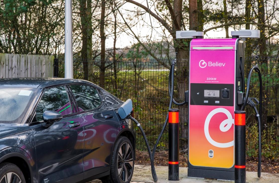 Believ installs ultra rapid charging hub in Aberdeen | News | Forecourt ...