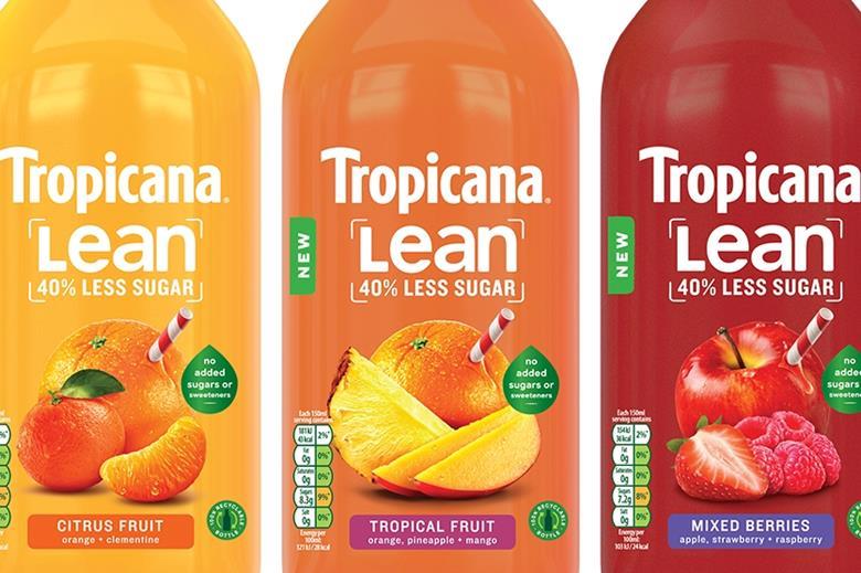 Tropicana launches new ‘Lean’ range and overhauls functional juices ...