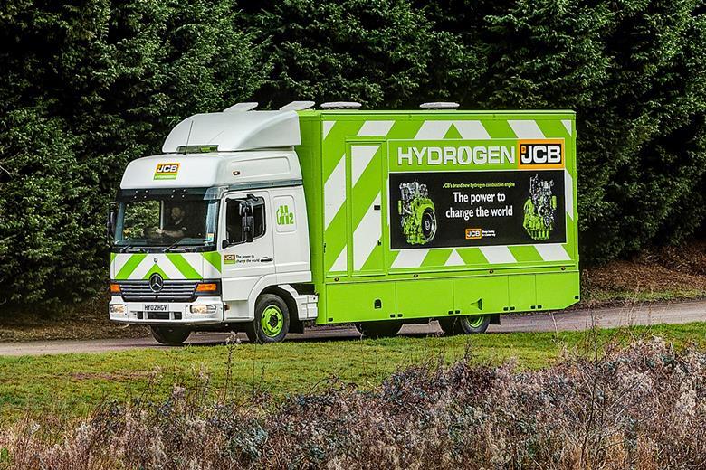 JCB proves appeal of hydrogen combustion technology with retrofit truck ...